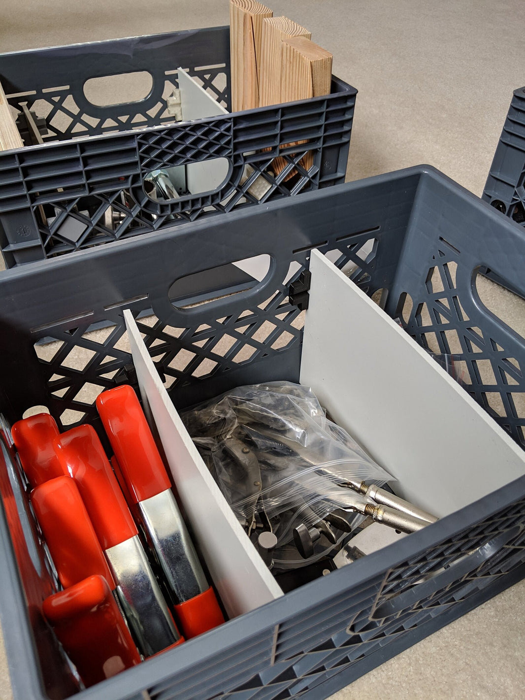 Milk Crate Dividers - 4PK – Printed Foundry